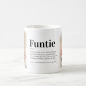 Funny Funtie Definition Auntie Photo Coffee Mug | Zazzle