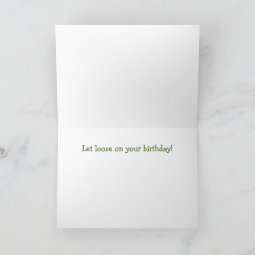 Funny Fuzzy Baby Goat Birthday Card | Zazzle