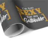 Funny Gallbladder Surgery Recovery Get Well Wrapping Paper | Zazzle