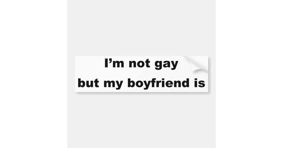 Funny Gay Slogan Bumper Sticker Zazzle funny-gay-slogan-bumper-sticker-zazzle