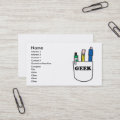 Funny GEEK Pocket Protector Business Cards | Zazzle