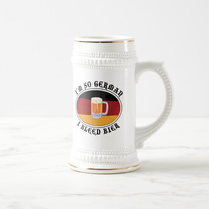 Funny German Gift Beer Stein | Zazzle.com