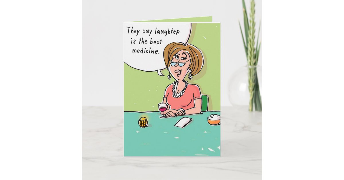 Funny get well card for recovery wishes | Zazzle