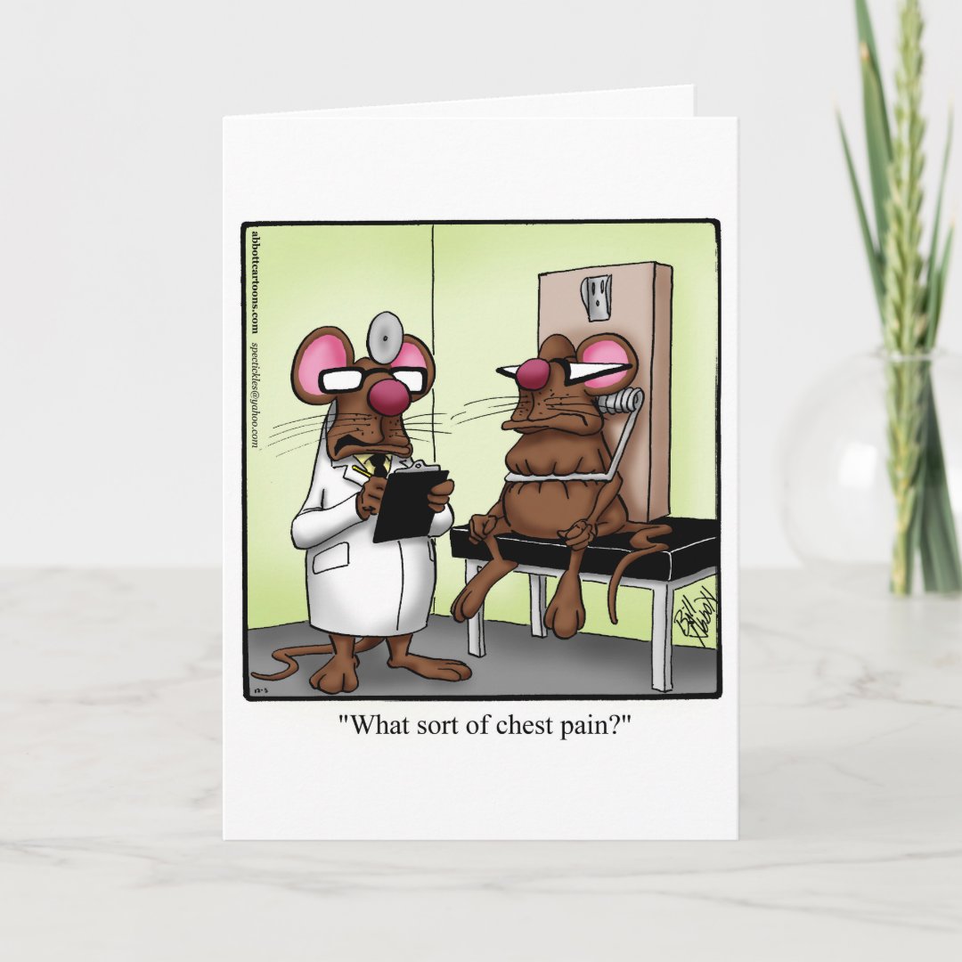 Funny Get Well Humor Greeting Card | Zazzle