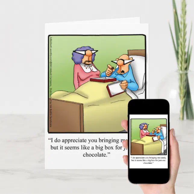 Funny Get Well Humor Greeting Card | Zazzle