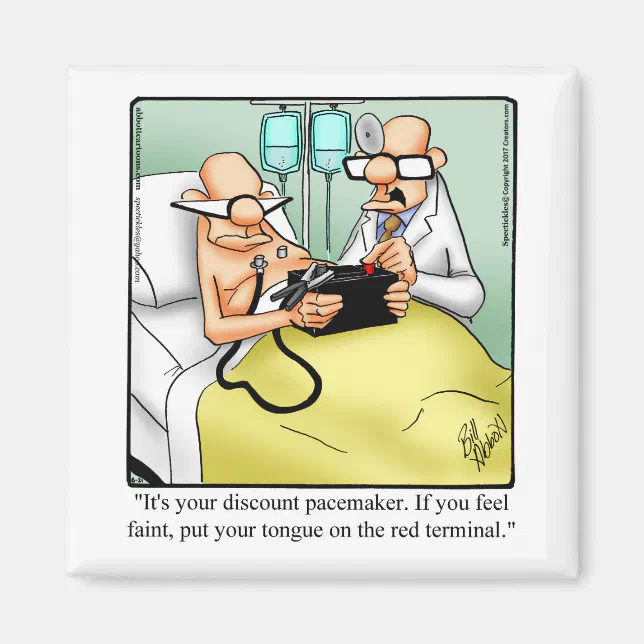 Funny Get Well Humor Magnet Gift | Zazzle