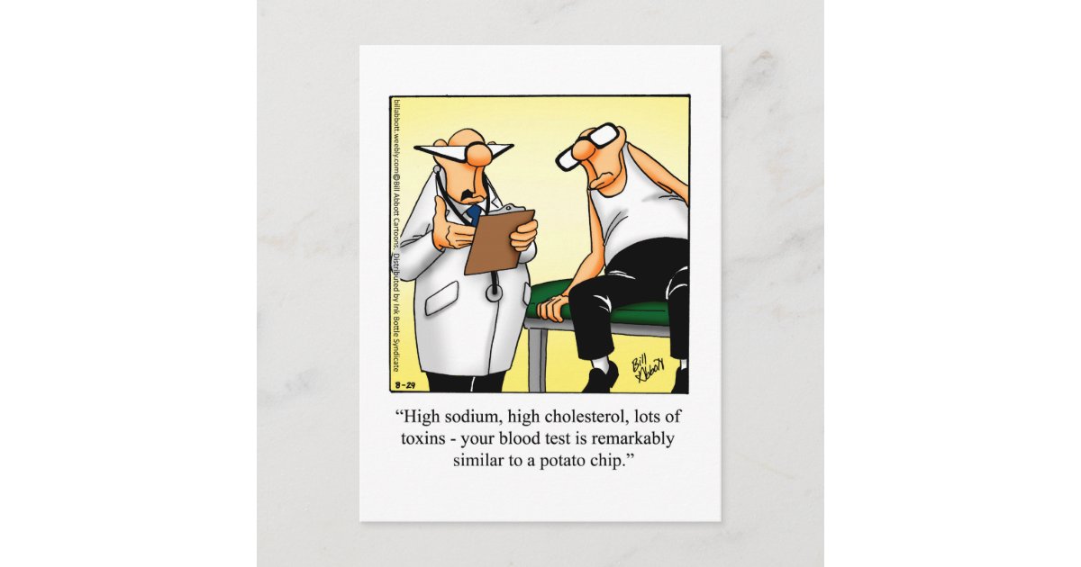 Funny Get Well Humor Postcard | Zazzle