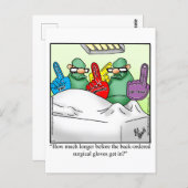 Funny Get Well Humor Postcard | Zazzle