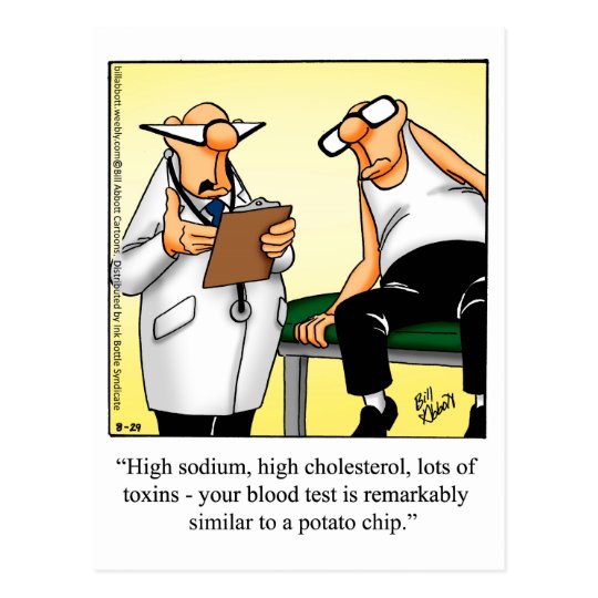 Funny Get Well Humor Postcard | Zazzle.com
