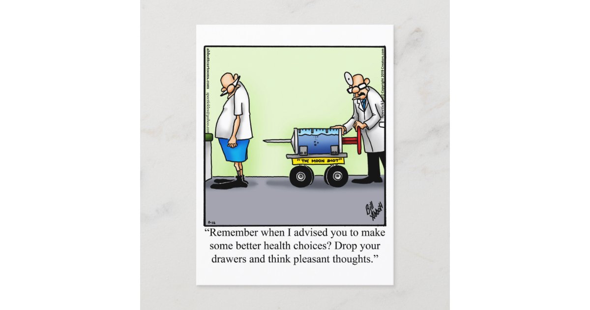Funny Get Well Soon Postcard | Zazzle