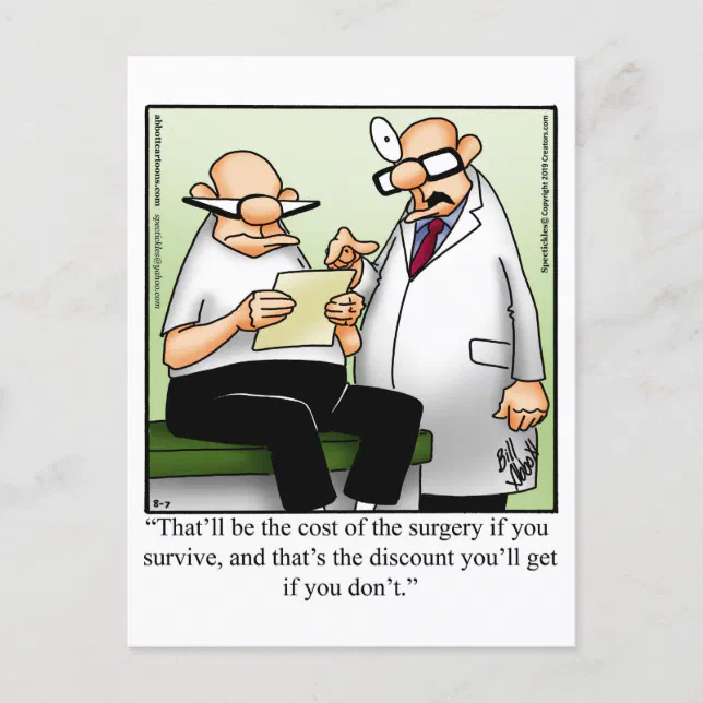 Funny Get Well Soon Postcard | Zazzle