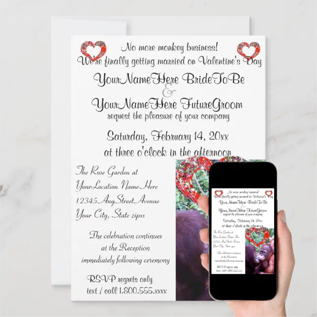 Funny Getting Married At Last Invitation | Zazzle