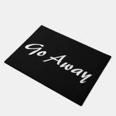 Funny Go Away Welcome Mat | Zazzle