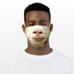 Funny Goat face mask, cute goat nose animal mask | Zazzle