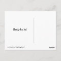 Funny Golden Retriever Reptile Dysfunction Joke Postcard | Zazzle