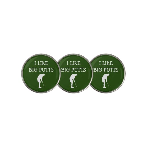 Funny Golf Fanatic Theme Golf Ball Marker | Zazzle