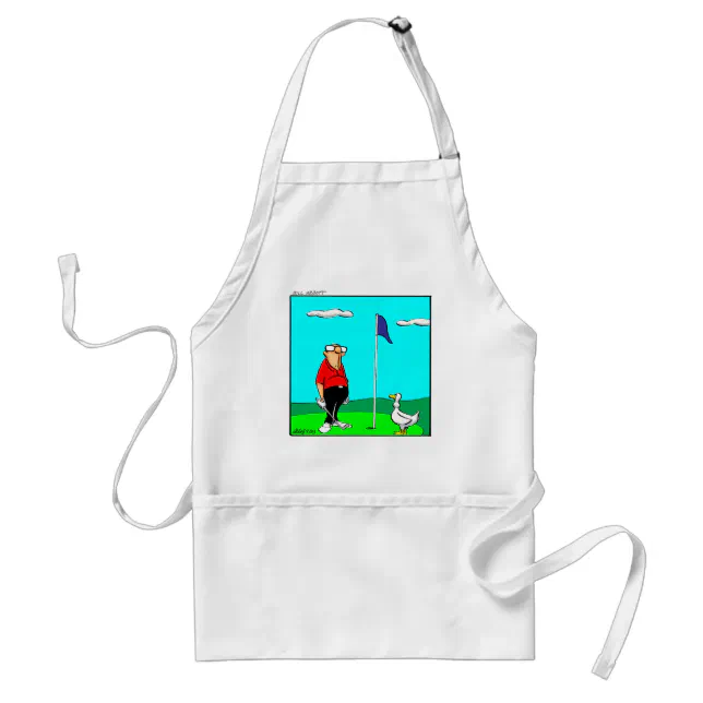 Funny Golf Humor Apron | Zazzle