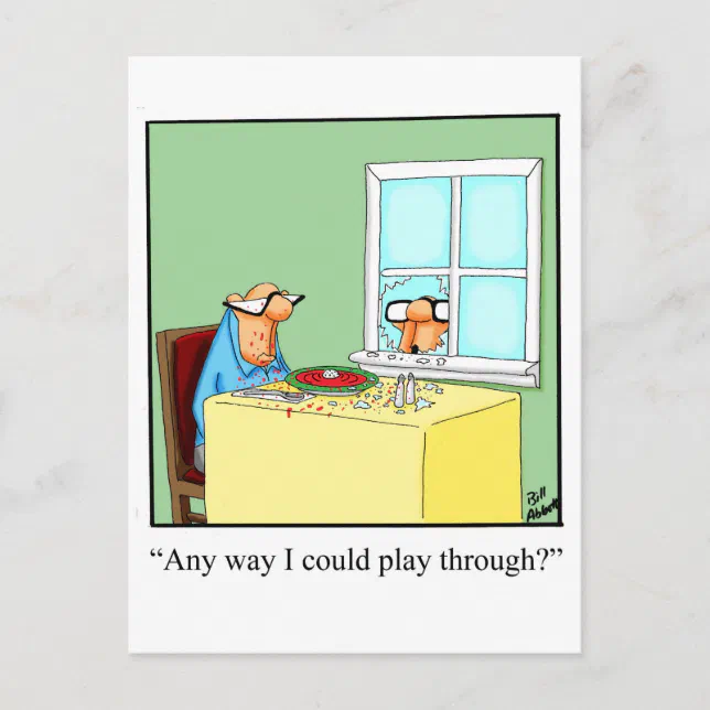 Funny Golf Humor Postcard | Zazzle