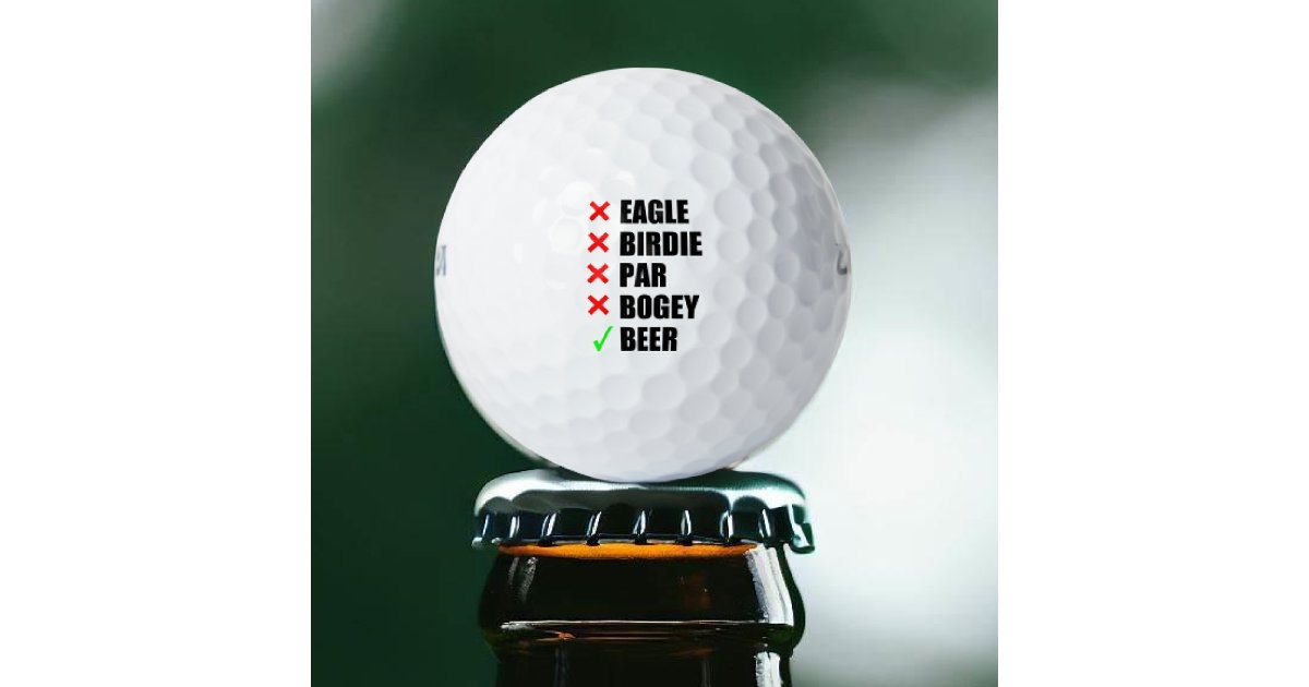 Funny golf terms balls | Zazzle