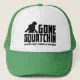 Funny GONE SQUATCHIN Hat for Bigfoot Believers | Zazzle