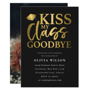 Funny Graduation Invitations | Zazzle