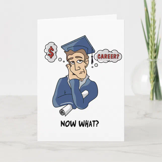 Funny Graduation card | Zazzle