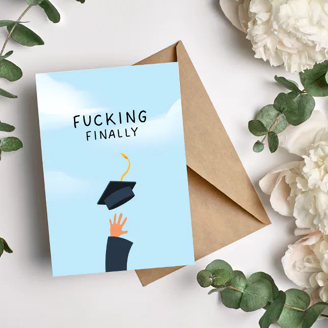 Funny Graduation Card | Zazzle