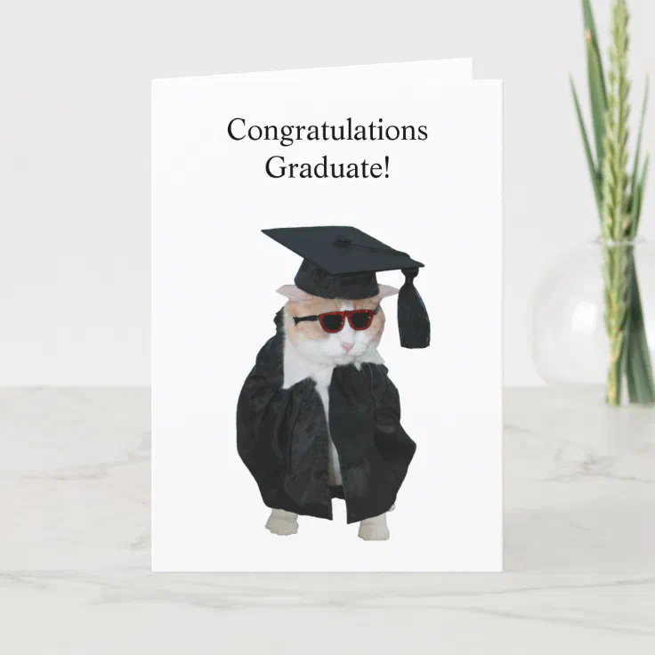 Funny Graduation Card | Zazzle
