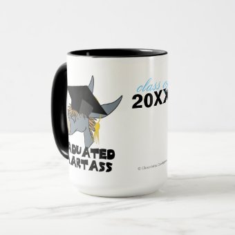 Funny Graduation Donkey Wearing Graduate Cap Mug | Zazzle