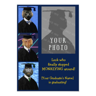 Funny Graduation Invitations | Zazzle