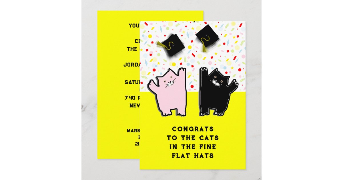 Funny Graduation Party Invitation | Zazzle