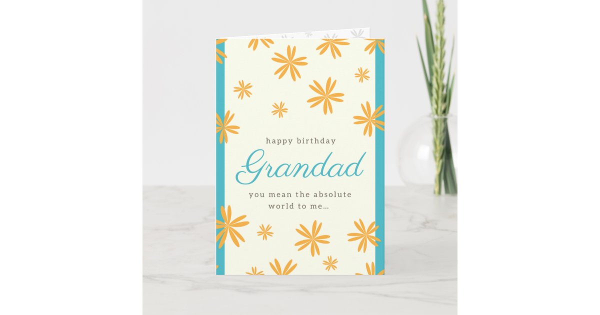 Funny Grandad Birthday Card - Inheritance | Zazzle