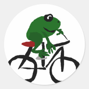 Sticker Bicycle Frog Paper & Party Supplies etna.com.pe
