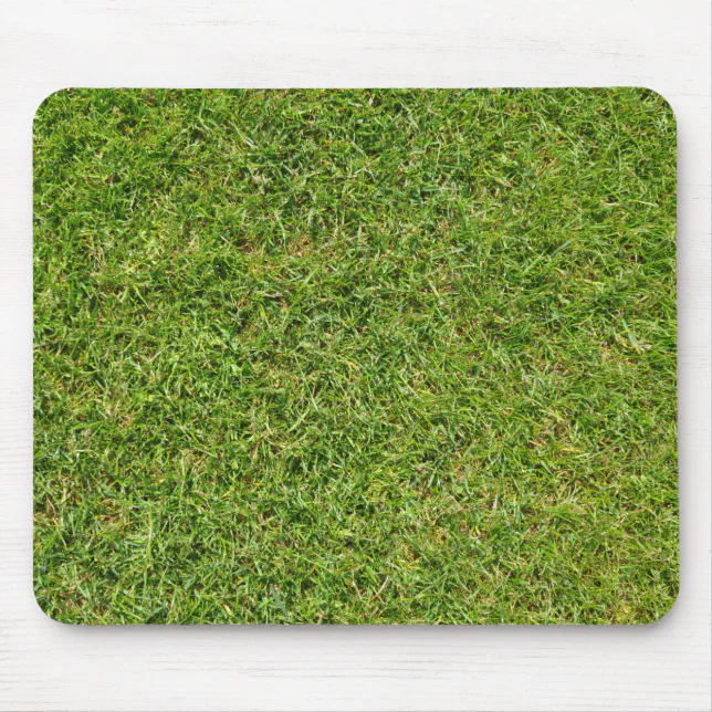 Funny Green Grass Lawn Mouse Pad | Zazzle
