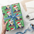 Funny Green Ho Its President Joe Biden Christmas Wrapping Paper | Zazzle