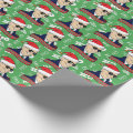 Funny Green Ho Its President Joe Biden Christmas Wrapping Paper | Zazzle