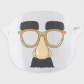 Funny Groucho Marx Nose Mustache Eyebrows Glasses Face Shield | Zazzle