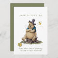 Funny Grumpy Winnie the Pooh Father's Day Card | Zazzle