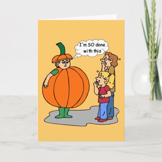 Funny Halloween card | Zazzle.com