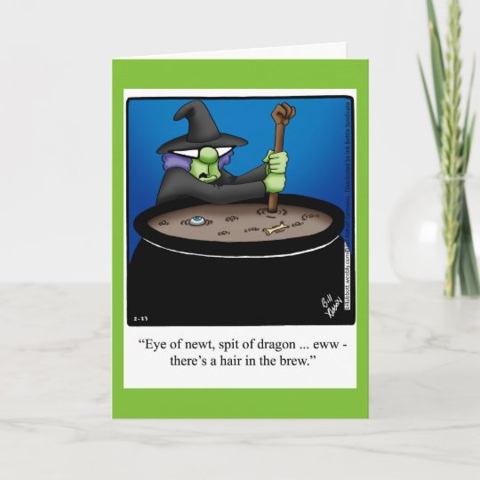 Funny Halloween Humor Greeting Card | Zazzle.com