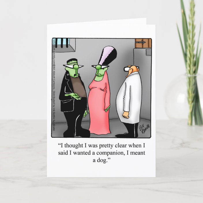 Funny Halloween Humor Greeting Card | Zazzle.com