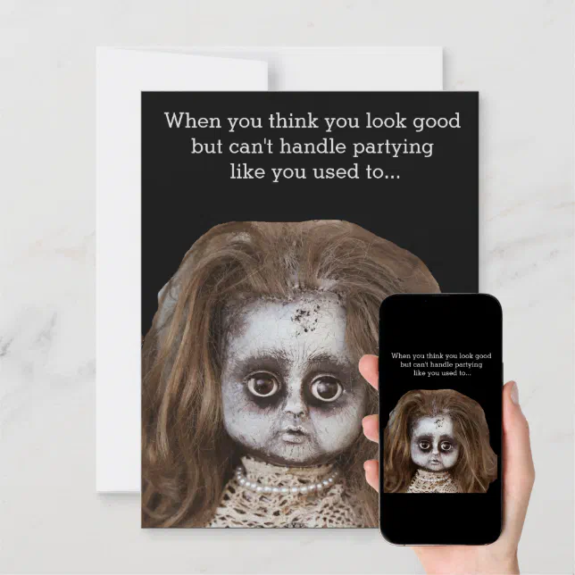 Funny Halloween Party Invitations | Zazzle