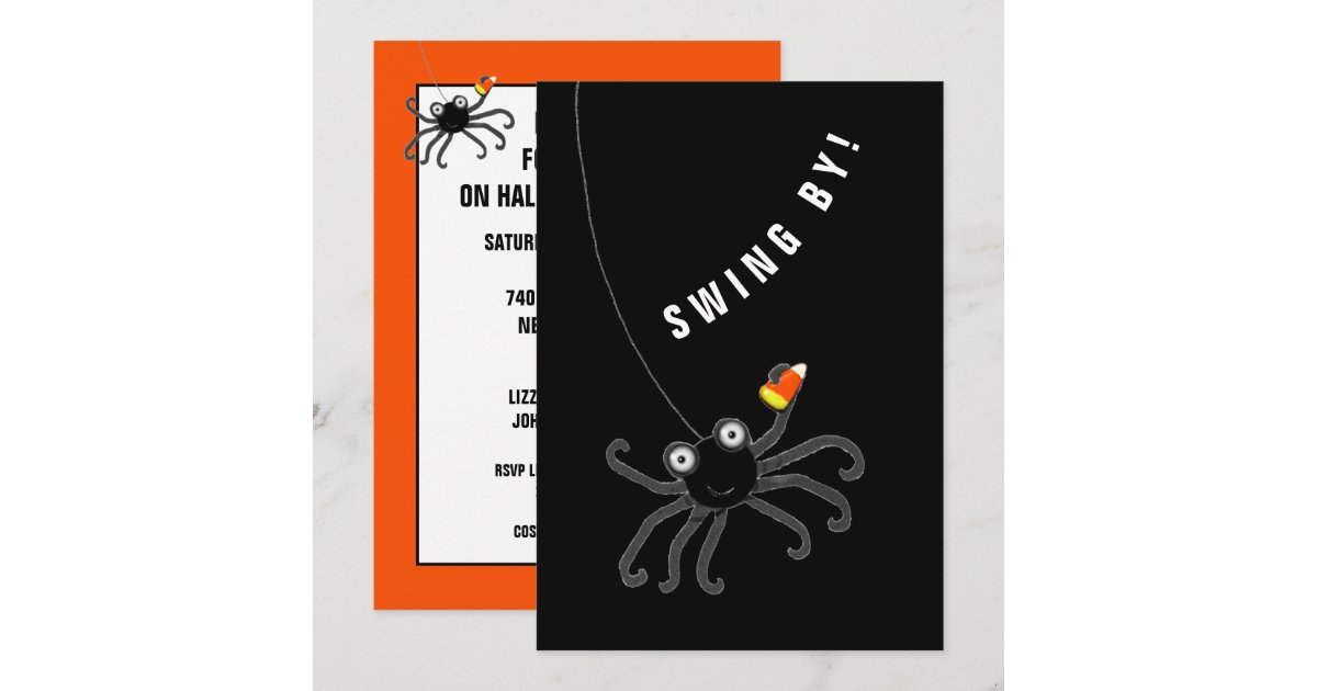 funny Halloween Party Invitations | Zazzle