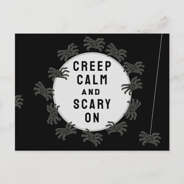 Funny Halloween Postcard | Zazzle