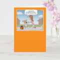 Funny Halloween Woof Man Card | Zazzle