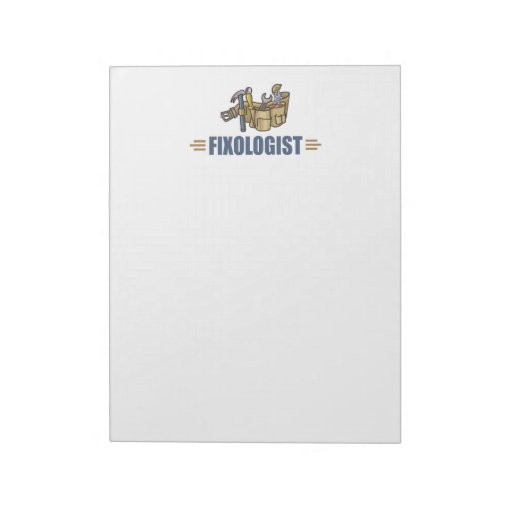 Funny Handyman Notepad | Zazzle