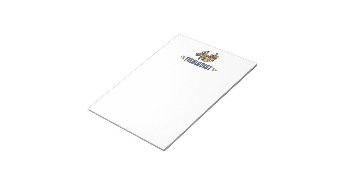 Funny Handyman Notepad | Zazzle