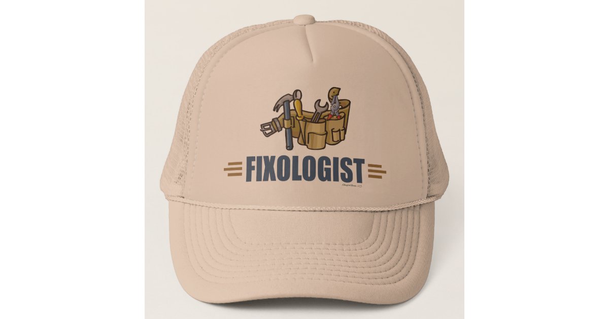 Funny Handyman Trucker Hat | Zazzle