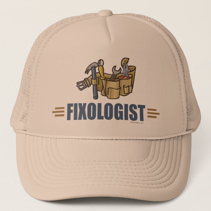 Funny Handyman Trucker Hat | Zazzle