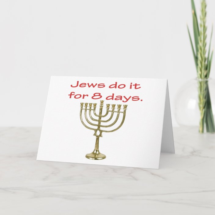 Funny Hanukkah Card | Zazzle